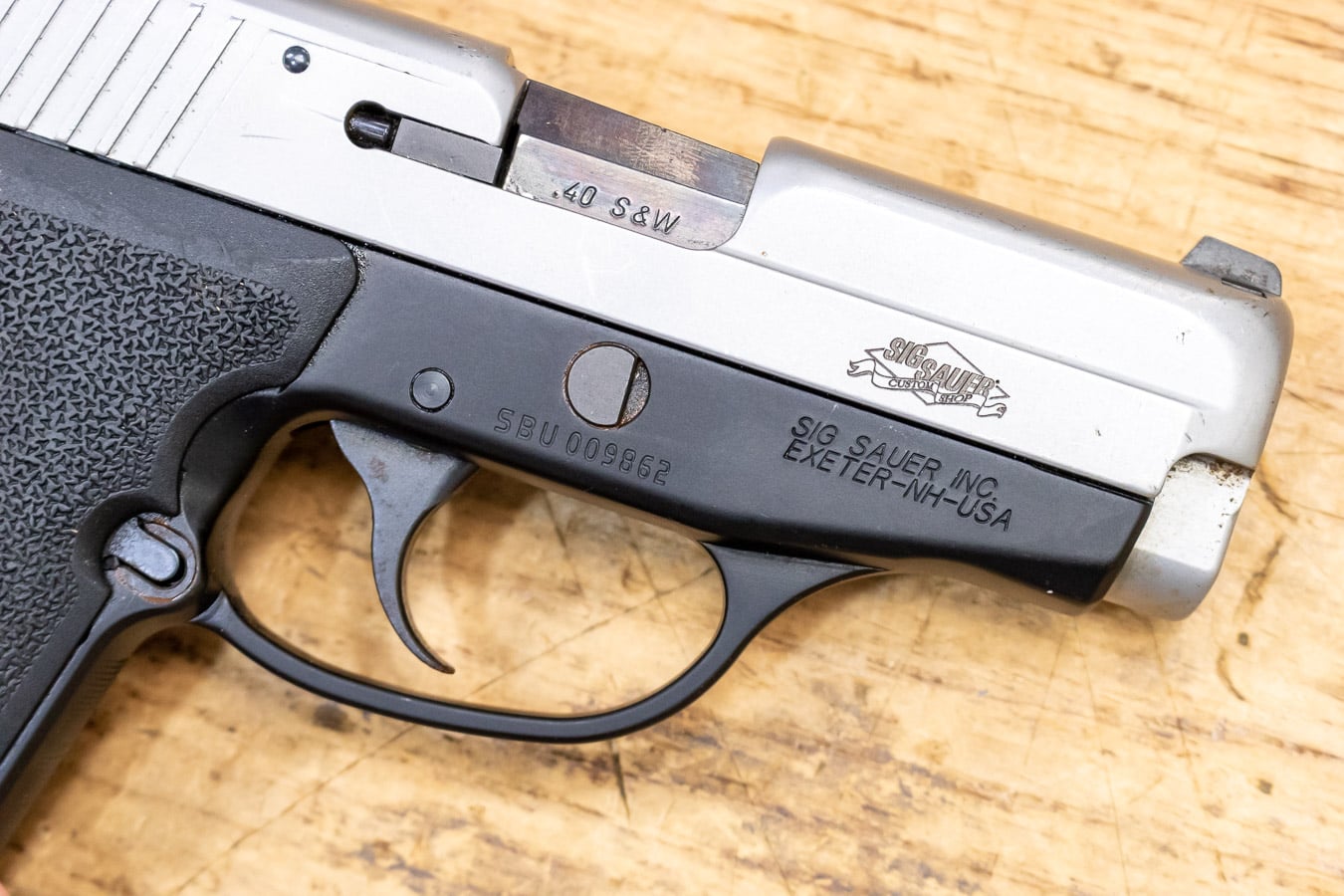 Sig Sauer P239 SAS Custom Shop .40 S&W Police Trade-In Pistol with ...