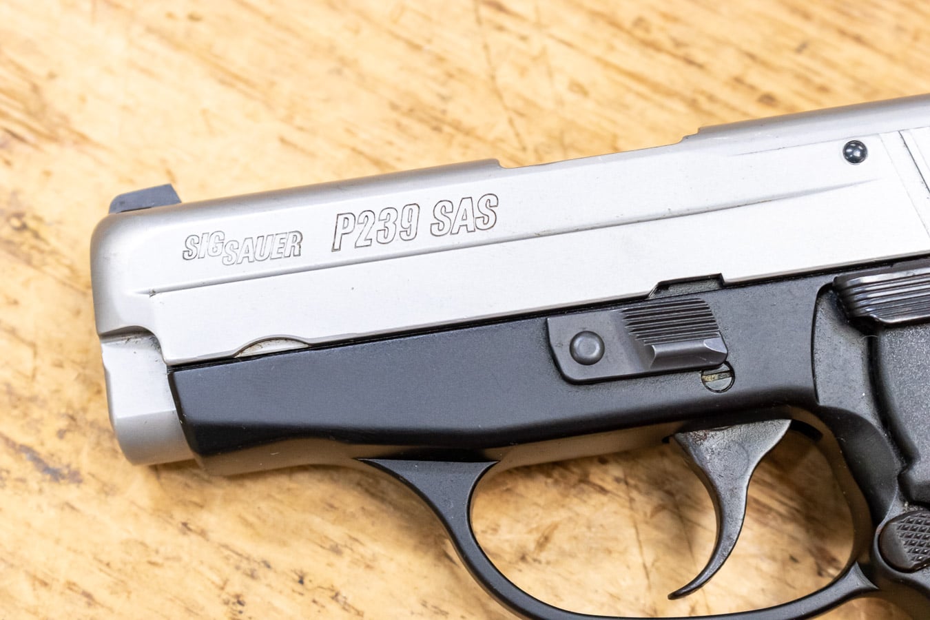 Sig Sauer P239 SAS Custom Shop .40 S&W Police Trade-In Pistol with ...