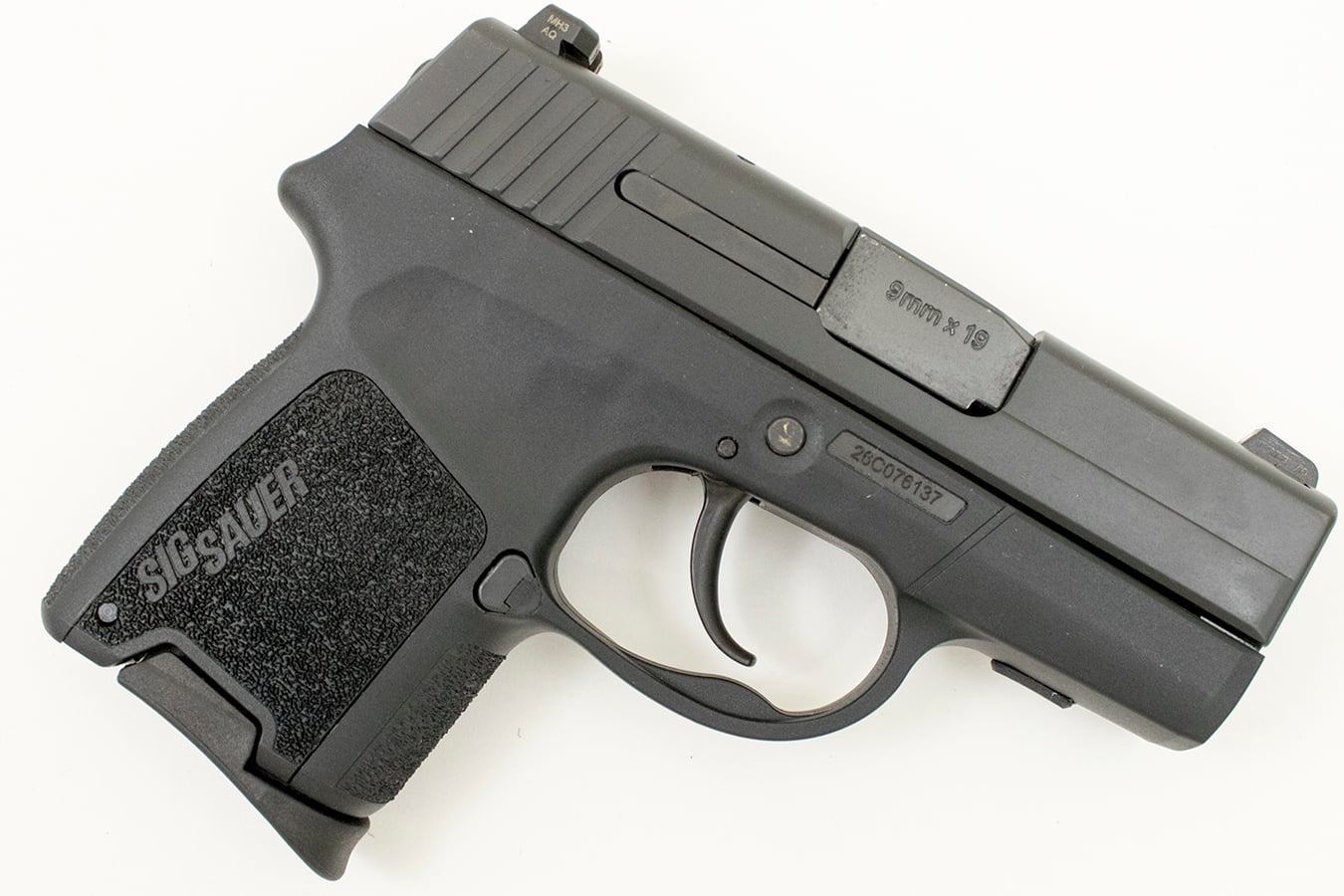 Sig Sauer P290 Restrike 9mm DAO Police Trade-in Pistols (Very Good ...