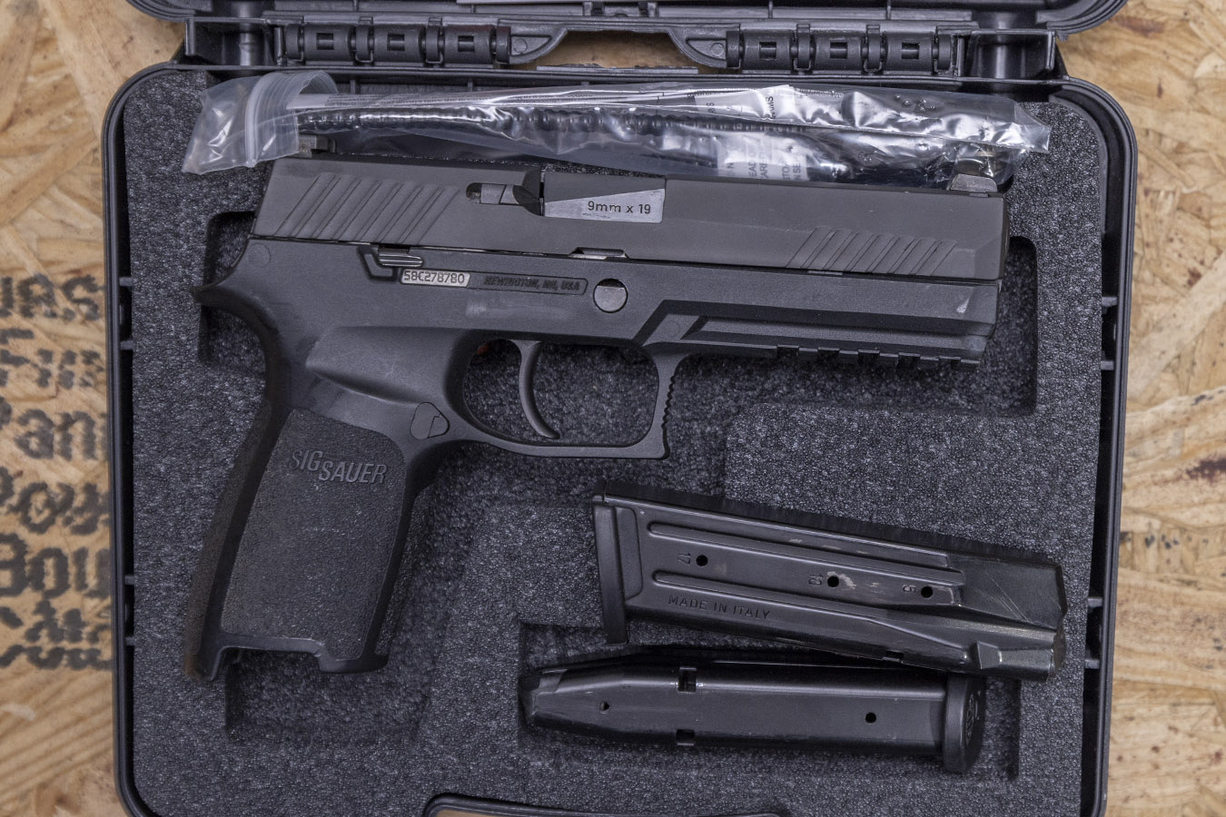 Sig Sauer P320 Full Size 9mm Police Trade-in Pistols with Night Sights ...
