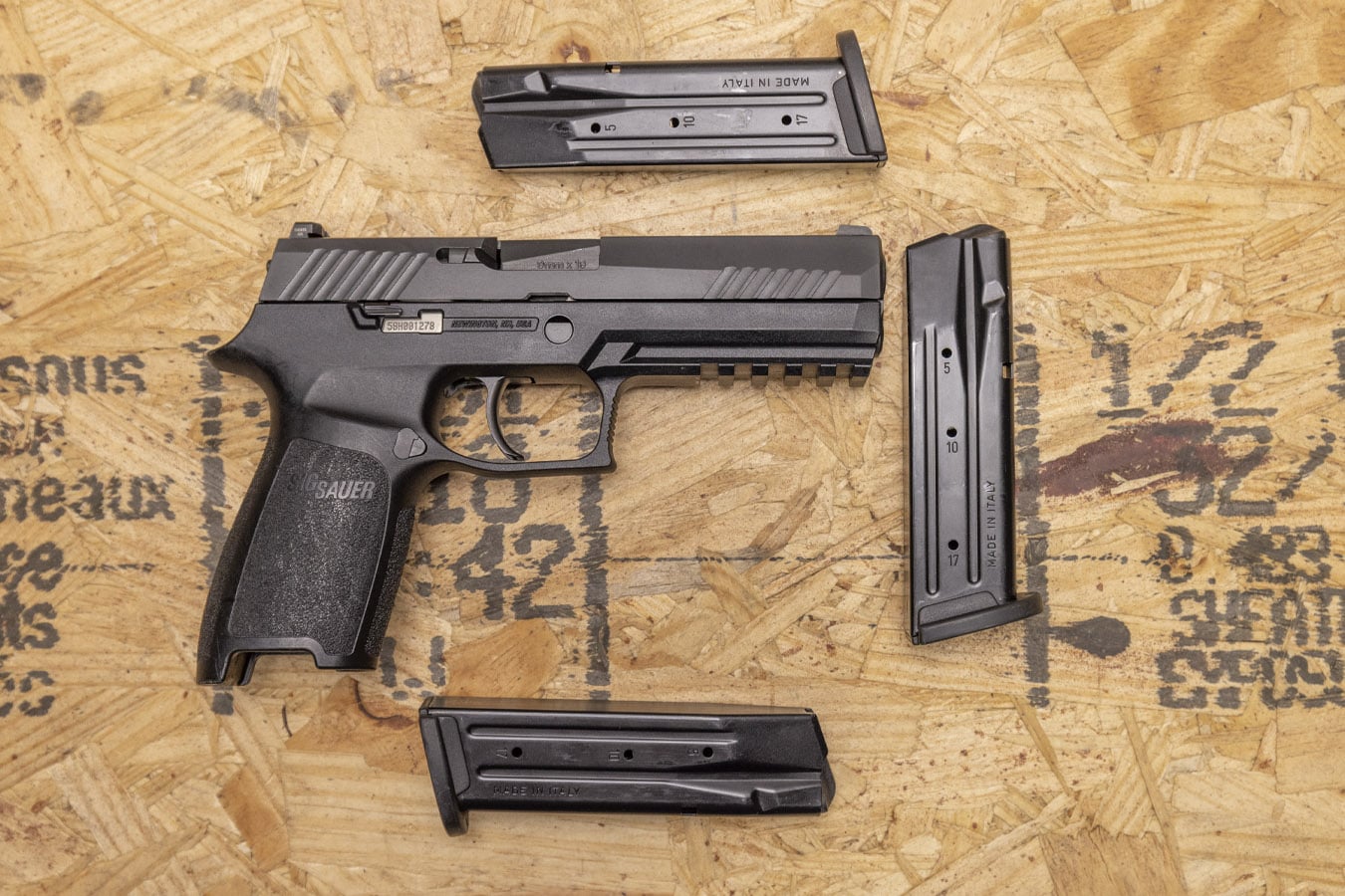Sig Sauer P320 Full-Size 9mm Police Trade-in Pistol | Sportsman's ...