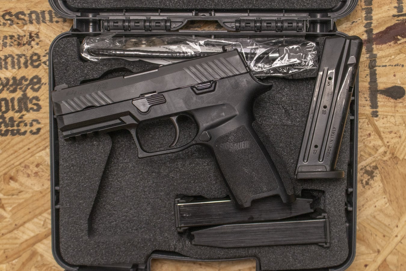 Sig Sauer P320 Carry 9mm Police Trade-in Pistols with Night Sights and ...