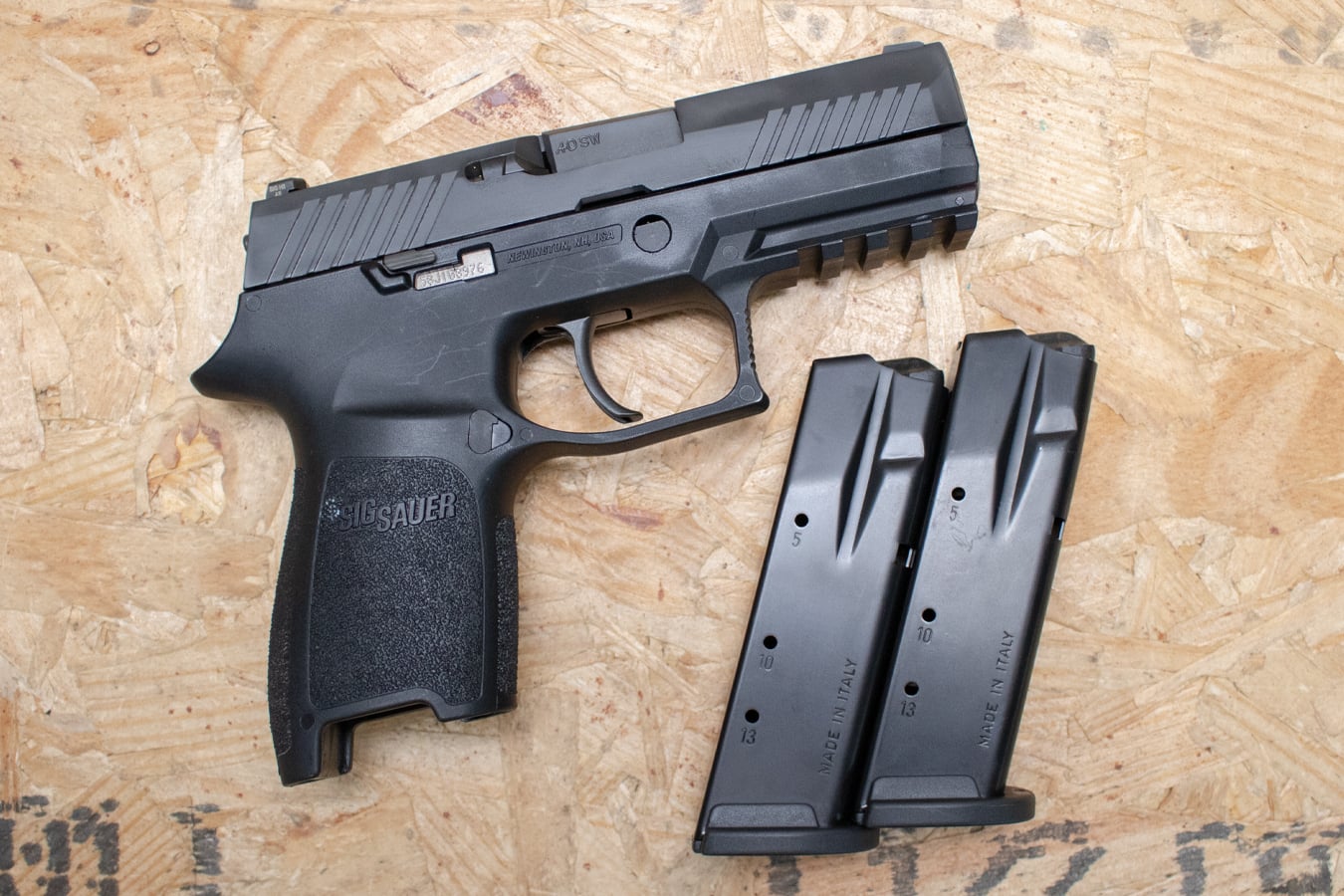 Sig Sauer P320 Compact 40 S&W Police Trade-In Pistol (Very Good ...