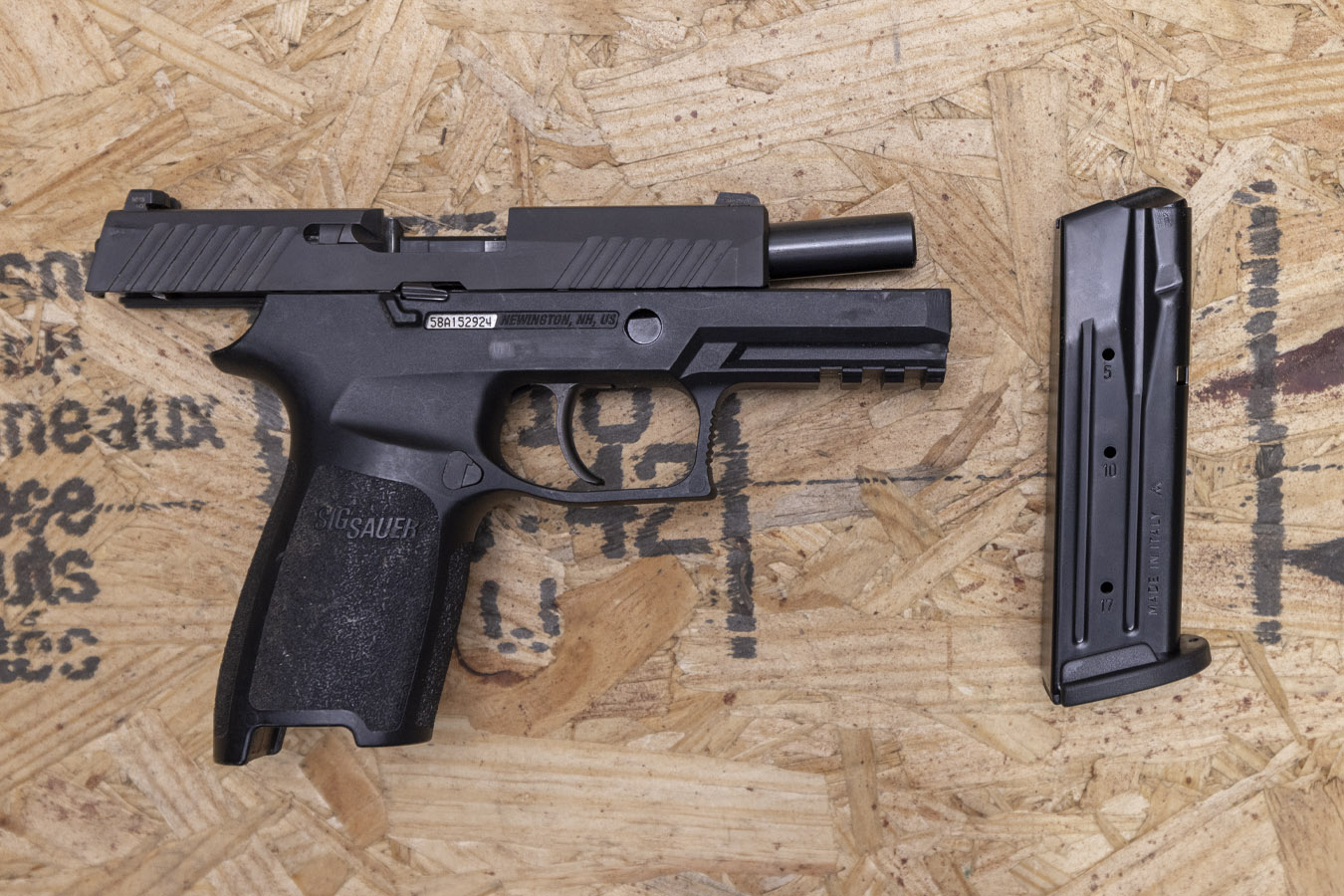 Sig Sauer P320 Carry 9mm Police Trade-In Pistol (Fair Condition ...