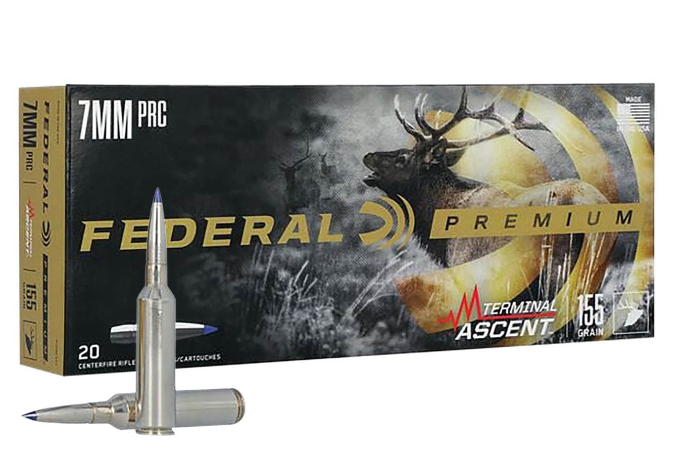 Federal P7PRCTA1 7mm PRC 155 Grain Terminal Ascent Premium 20/Box ...