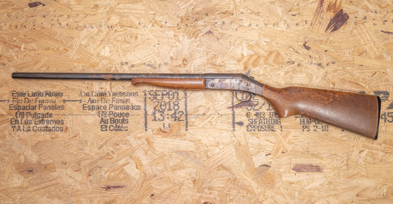 New England Firearms Pardner SB1 20 Gauge Police Trade-In Shotgun ...