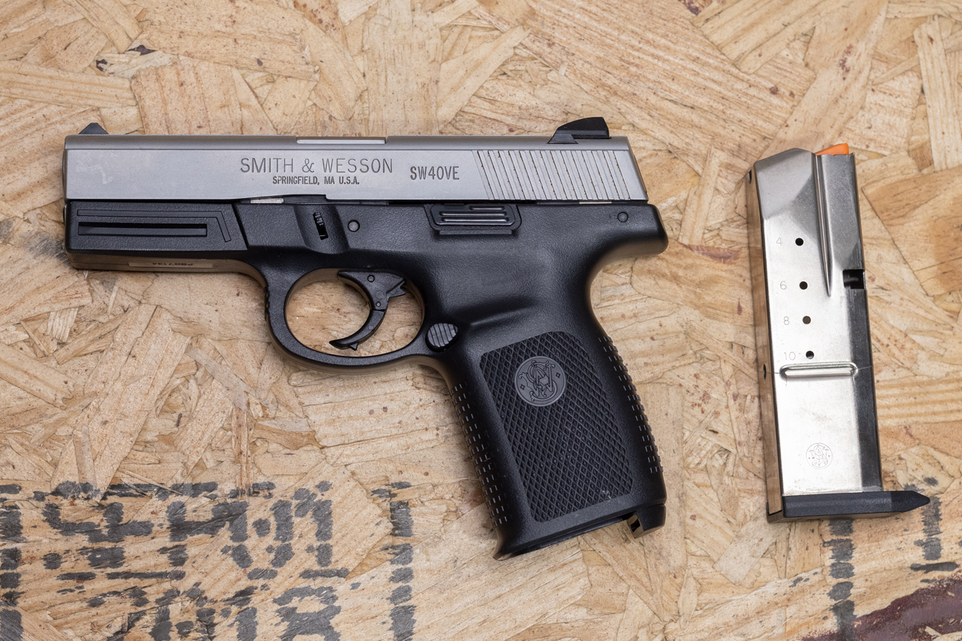 Smith & Wesson SW40VE 40 S&W Police Trade-In Pistol Striker Fired ...