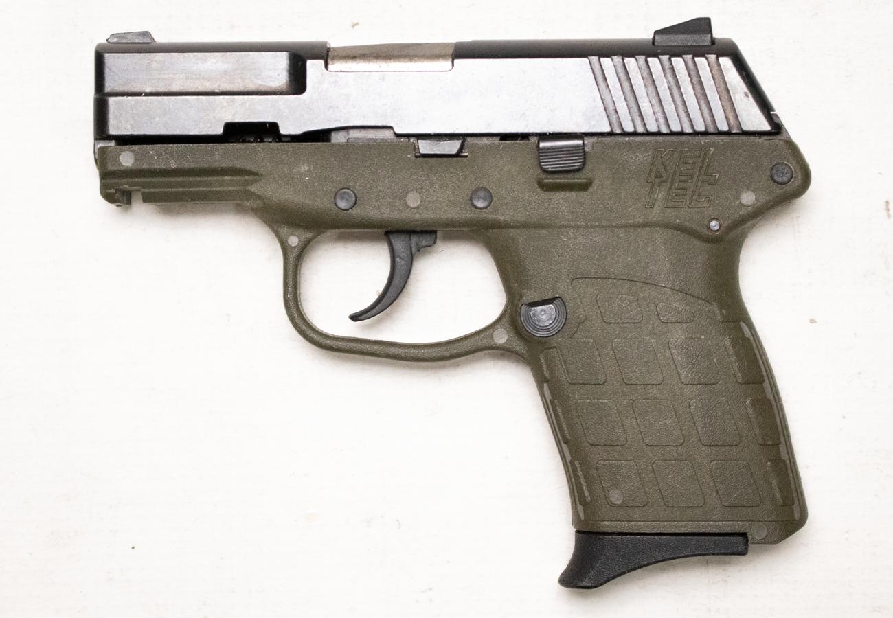Kel-Tec PF-9 9mm Police Trade-In Semi-Auto Pistol with Front Accessory ...