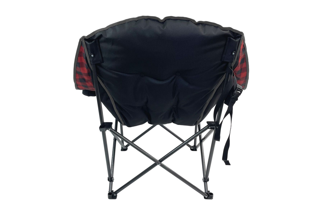 Black Sierra Equipment Heated Comfort Cloud XL Chair - Buffalo Check ...