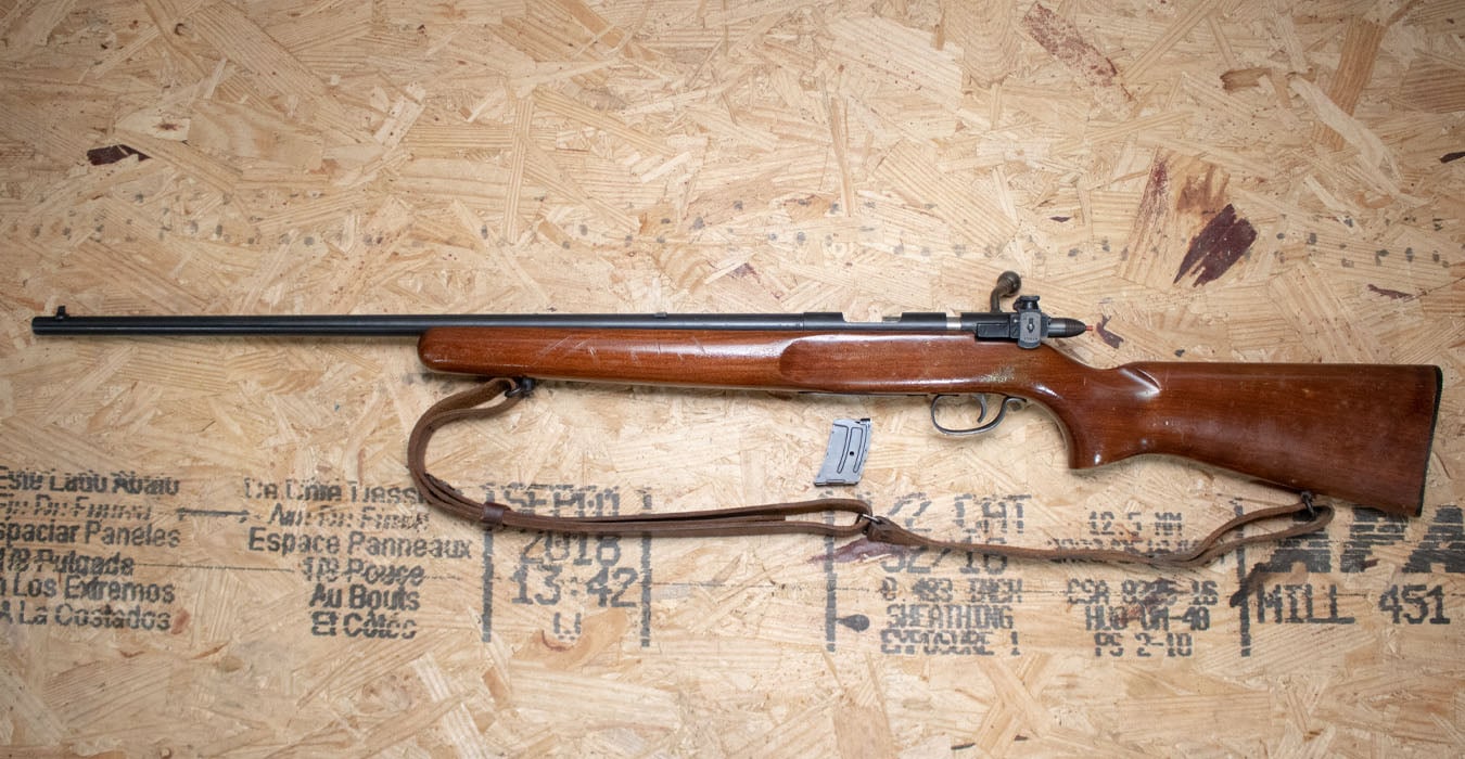Remington 521-T 22/S/L/LR Police Trade-In Rifle with Lyman Adjustable ...