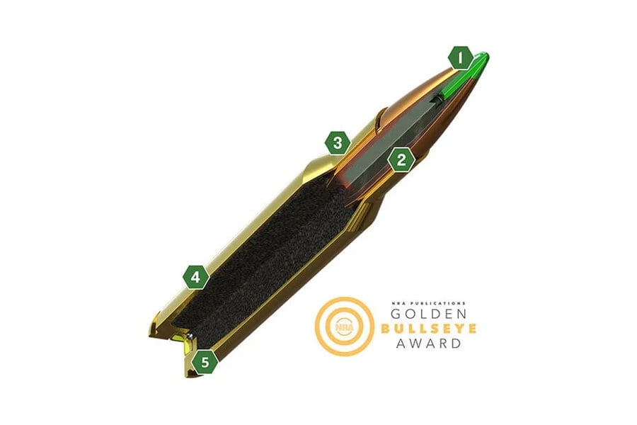 Remington RT360BH4 360 Buckhammer 180 Grain Centerfire Core-Lokt Tipped ...