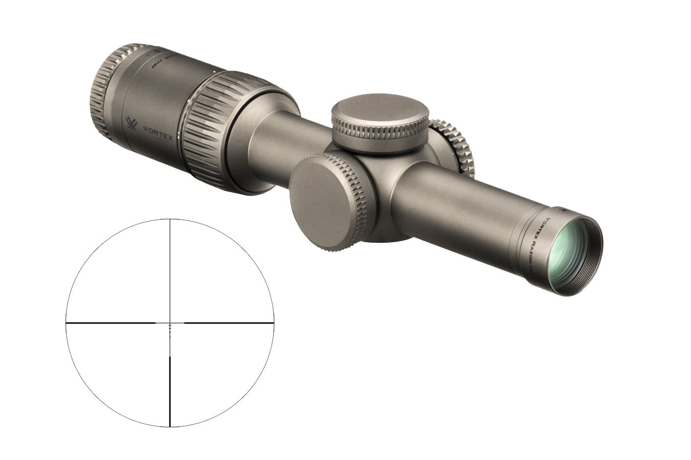 Vortex Razor HD Gen II-E 1-6x24mm Riflescope with JM-1 BDC Reticle ...