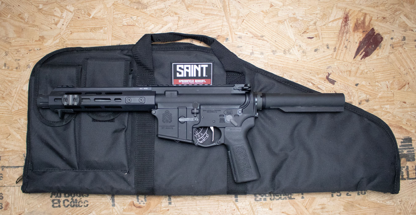 Springfield Saint Victor 5.56mm Police Trade-In AR Pistol with Case ...