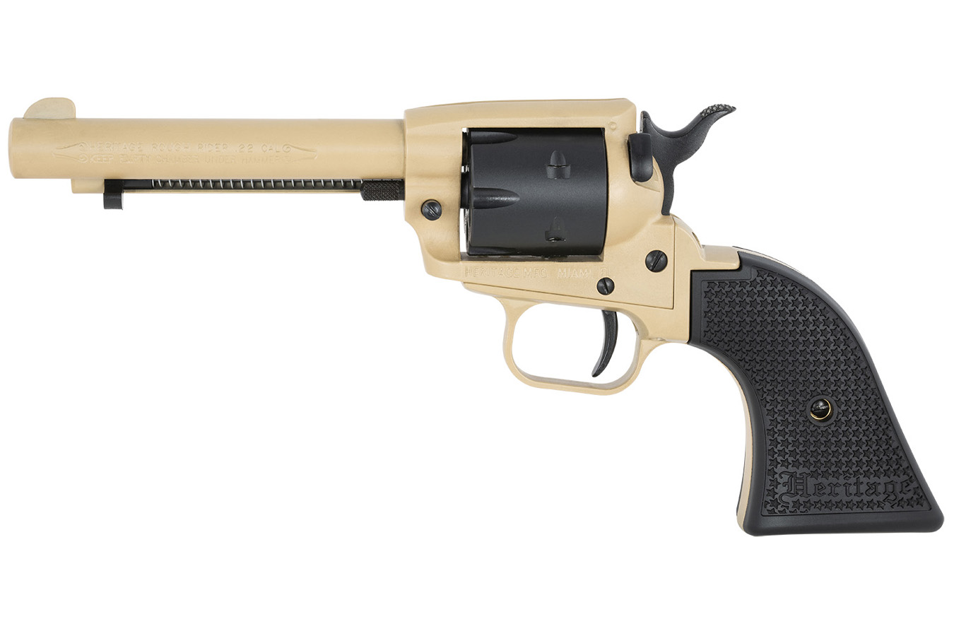 Heritage Rough Rider 22 LR Single Action Rimfire Revolver with Sabre ...