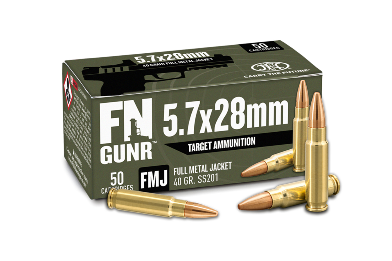 FN SS201 5.7x28mm 40gr FMJ FN GUNR 50/Box | Sportsman's Outdoor Superstore