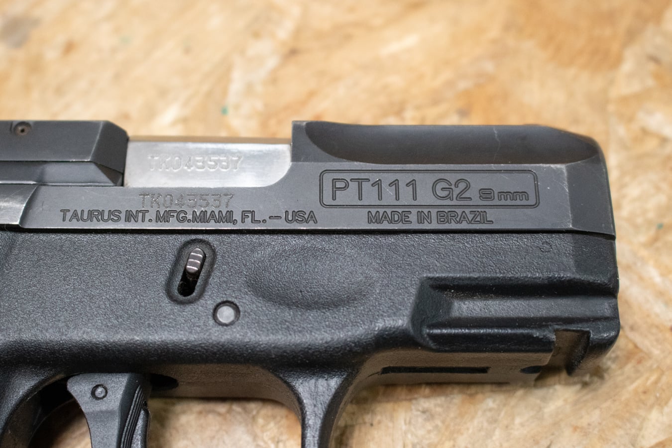 Taurus PT111 G2 Millennium 9mm Police Trade-In Pistol with Manual ...