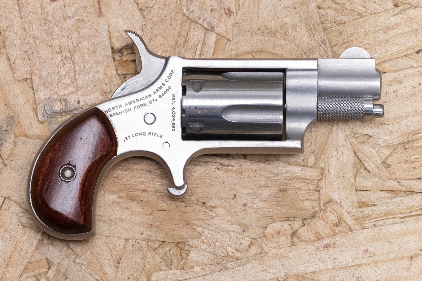 North American Arms Mini 22LR Police Trade-In Revolver Single-Action ...