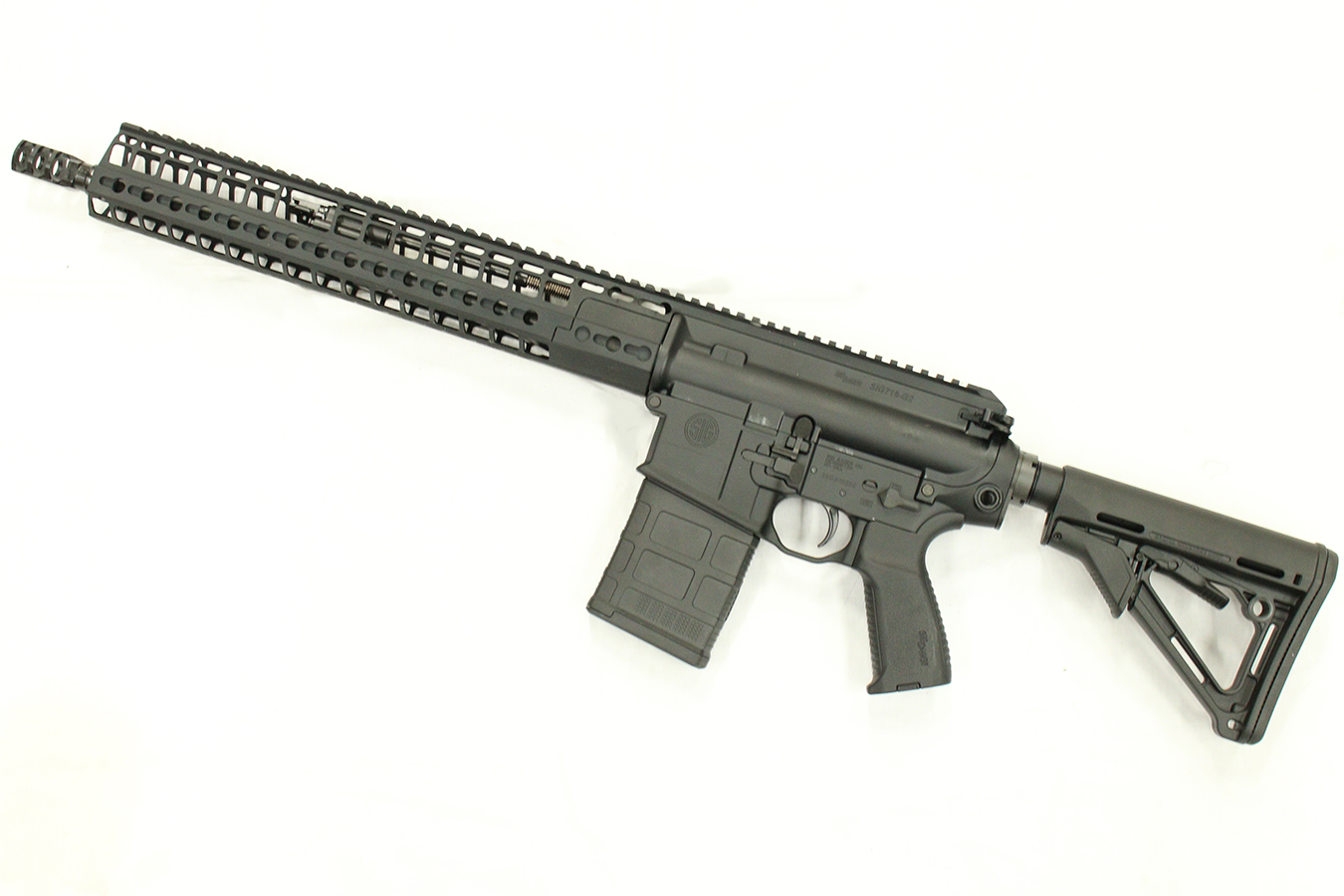 Sig Sauer 716G2 DMR 7.62 NATO Black Police Sample Rifle | Sportsman's ...