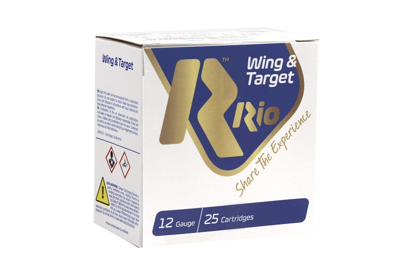 Rio WT288 12 Gauge 2 3/4 Inch 8 Shot Wing and Target 25/Box | Sportsman ...