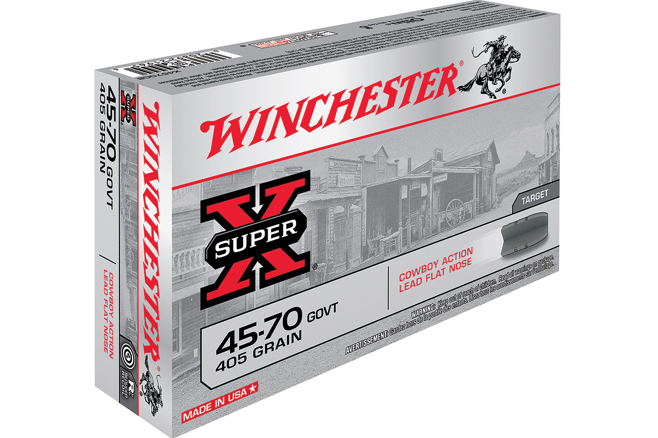 Winchester X4570CB 45-70 Government 405 Grain Cowboy Action Super X 20 ...