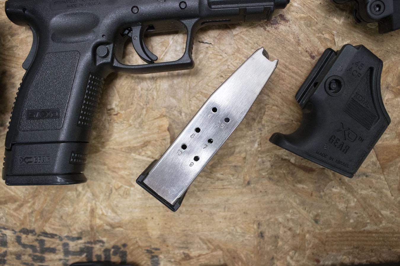 Springfield XD-45 Compact 45ACP Police Trade-In Pistol w/Holster ...