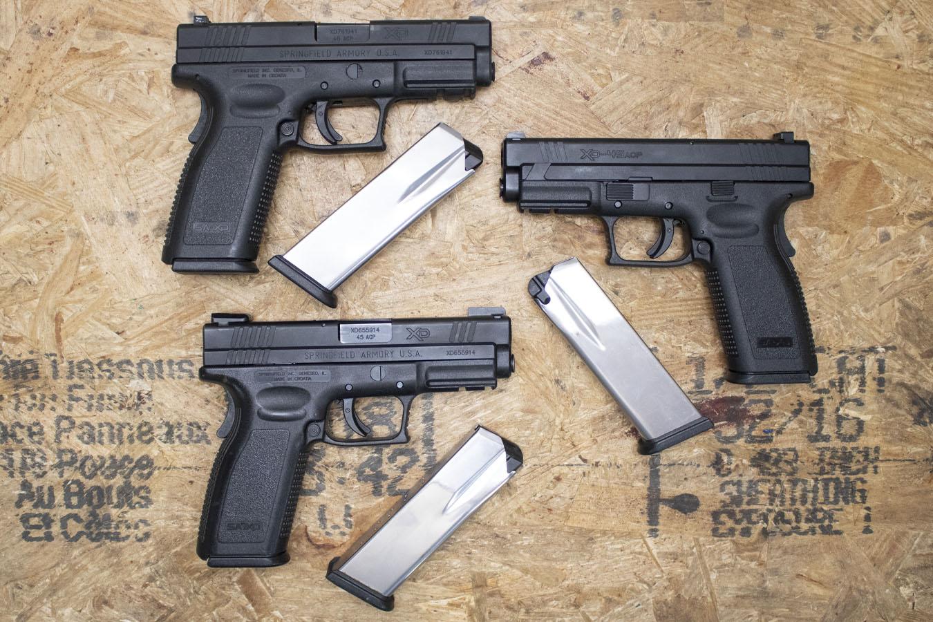 Springfield XD-45 Full Size 45ACP Police Trade-In Pistols (Good ...