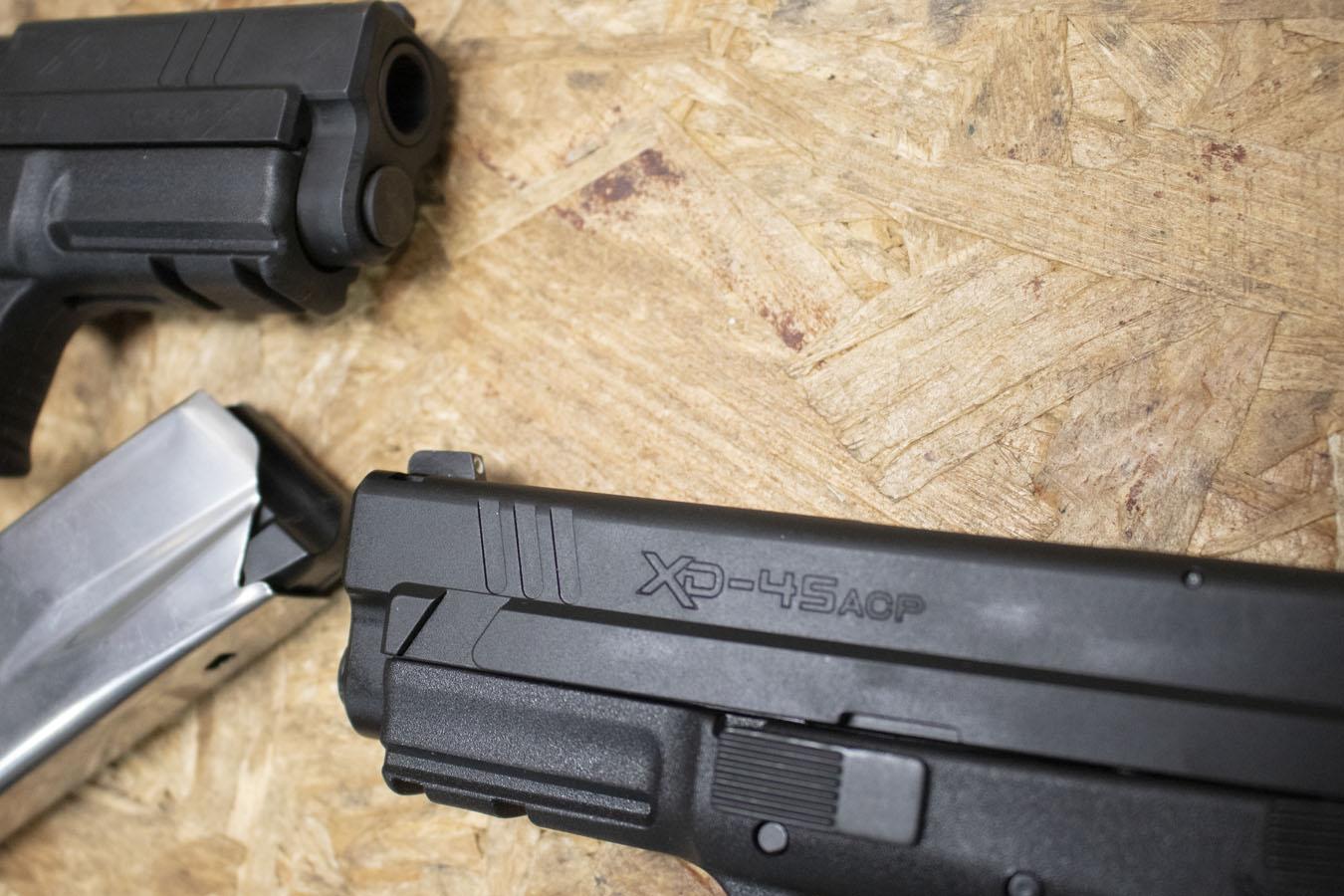 Springfield XD-45 Full Size 45ACP Police Trade-In Pistols (Good ...