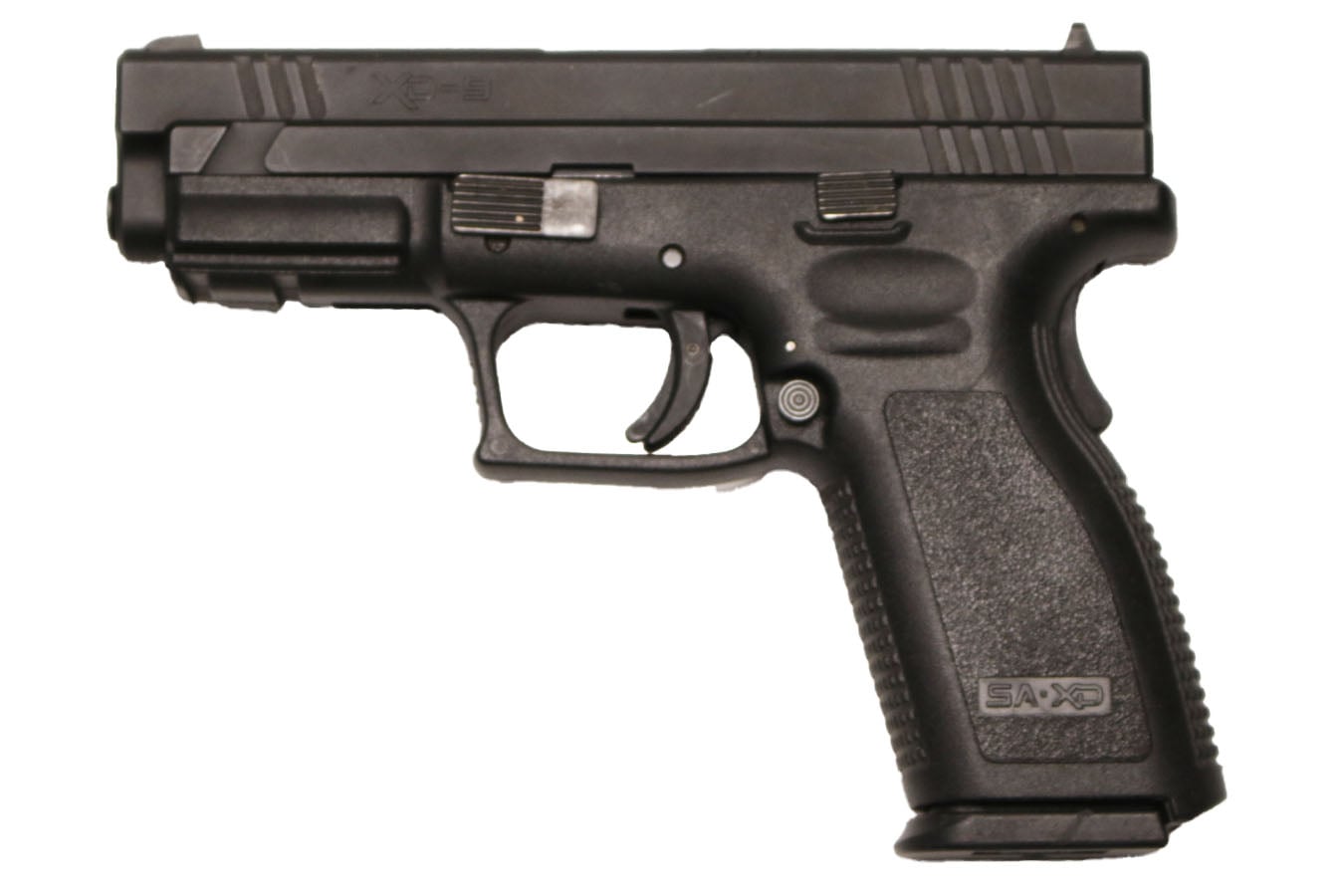 Springfield XD-9 9mm Police Trade-In Pistol with Original Case ...
