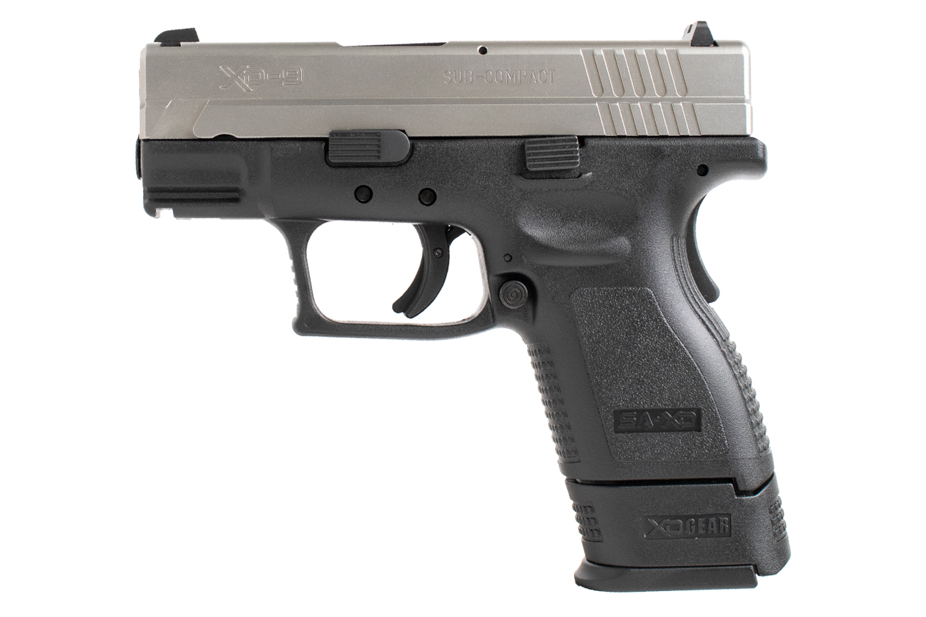 Springfield XD 9mm Bi-Tone Sub-Compact Pistol with Three Magazines ...