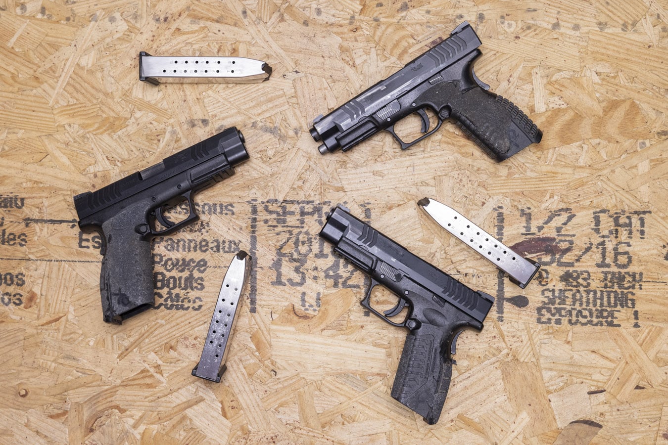 Springfield XDM40 4.5 40 S&W Police Trade-In Pistol with Night Sights ...