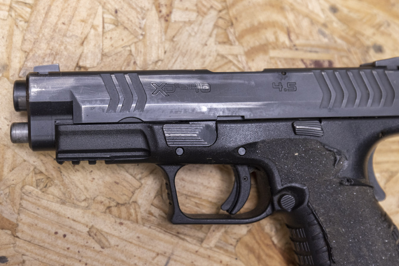 Springfield XDM40 4.5 40 S&W Police Trade-In Pistol with Night Sights ...