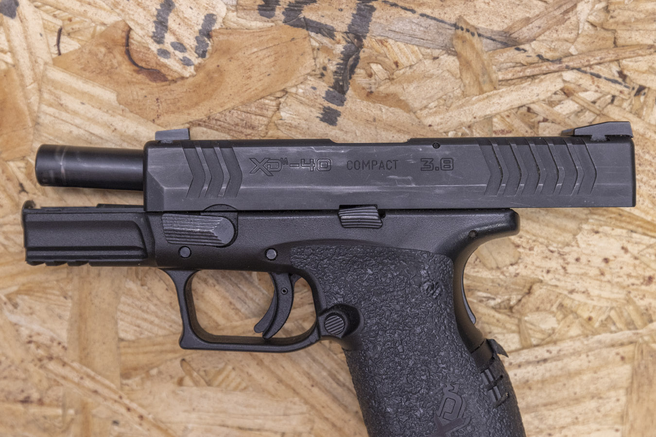 Springfield XDM40 3.8 40 S&W Compact Police Trade-In Pistol with Nigh ...