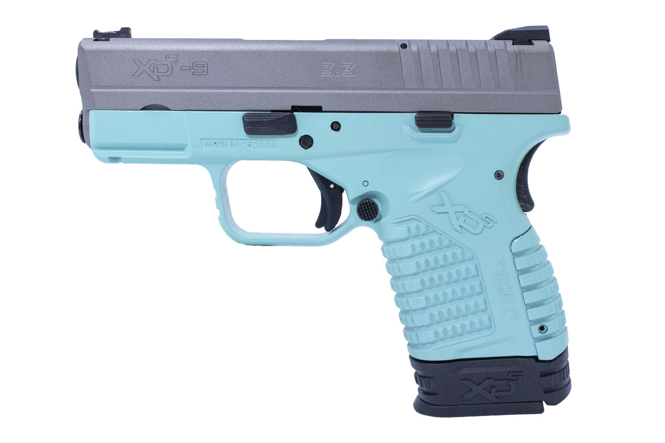 Springfield XDS 3.3 Single Stack 9mm Blue Essentials Package ...