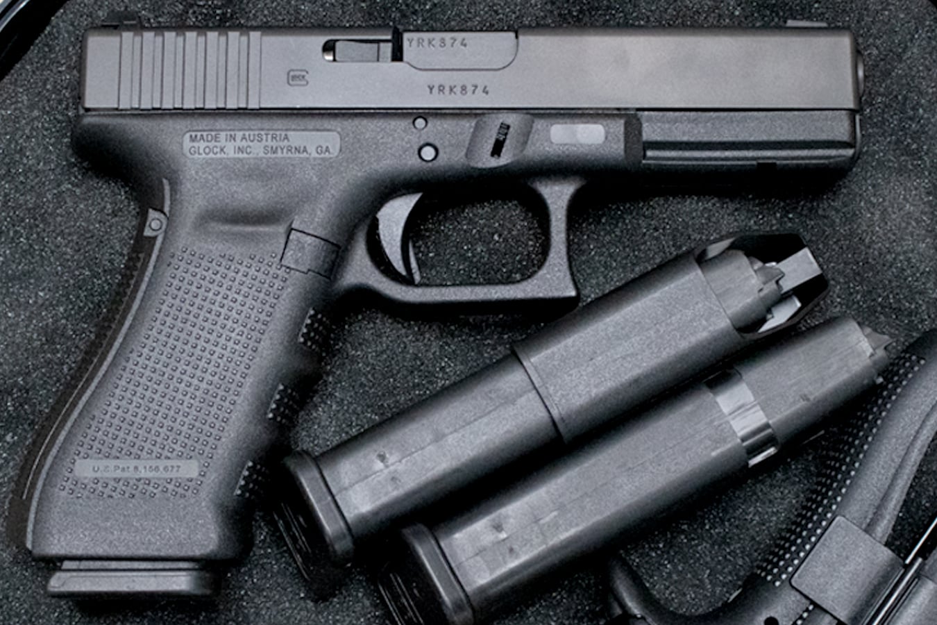 Glock 17 Gen4 9mm Police Trade-in Pistol with Original Case and Three ...