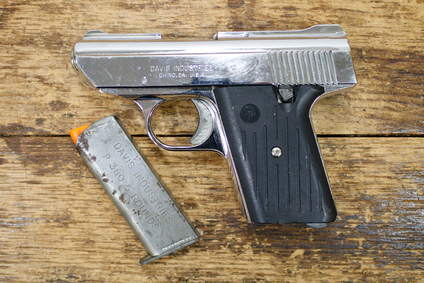 Davis P380 380 Auto Police Trade-In Pistol Polished | Sportsman's ...