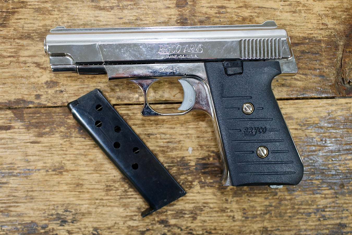 Bryco Model 48 380 ACP Police Trade-in Pistol with Original Box ...