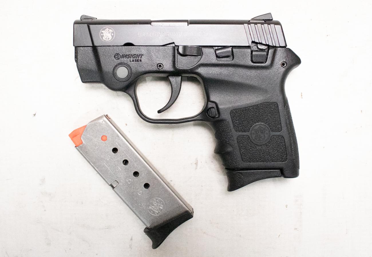 Smith & Wesson Bodyguard 380 380ACP Police Trade-In Semi-Auto Pistol ...